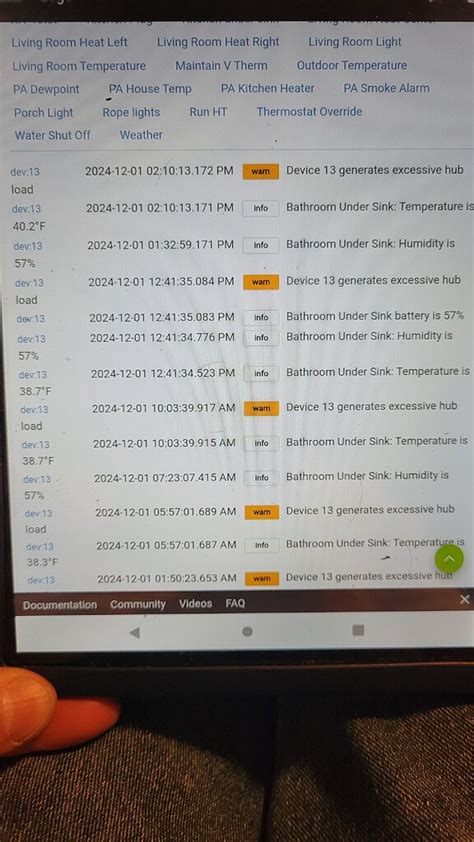 Excessive Loading Warnings 🛎️ Get Help Hubitat