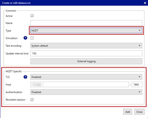 Create Mqtt Data Sources Quickhmi Documentation