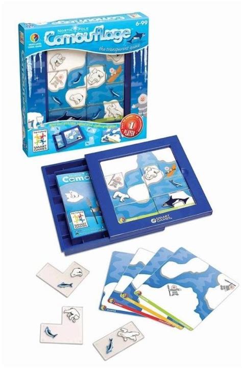 Настольная игра-головоломка Северный полюс: Камуфляж | Games ...