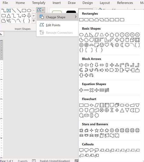 how to draw add and edit shapes in microsoft word guiding tech