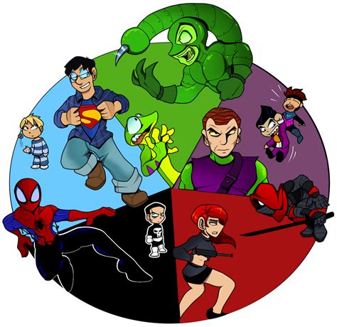 Character Wheel By Theaquabot On Deviantart