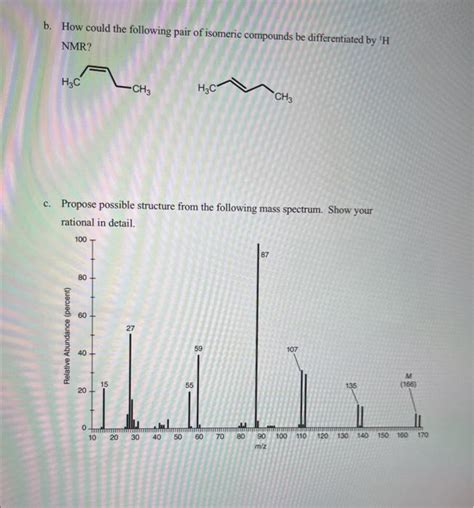 Solved 4 Using Spectroscopic Method To Resolve The