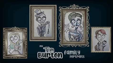 Tim Burton Drawing Style Tutorial