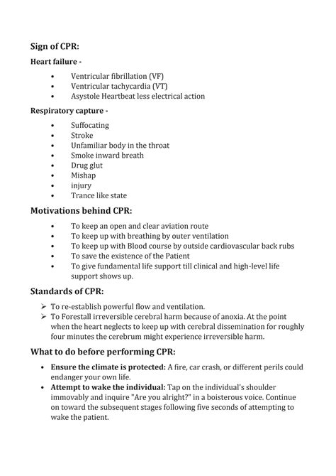 SOLUTION Cardiopulmonary Resuscitation Cpr Assignment Studypool