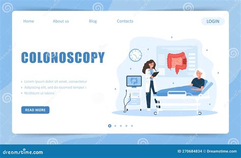 Colonoscopy Intestine Polypectomy Procedure Removal Polyp In Colon
