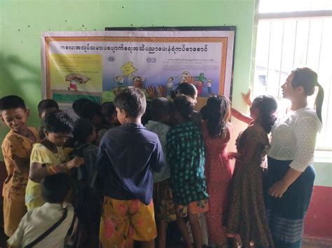 ပေါင်မြို့နယ်၌ စာဖတ်ရှိန်မြှင့်တင်‌ရေး ဟောပြောခြင်း နယ်လှည့်စာကြည့်တိုက