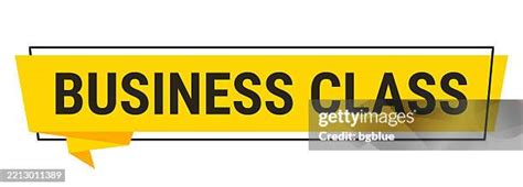 Business Class Yellow Speech Bubble On White Background High Res Vector Graphic Getty Images