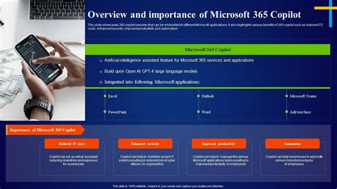 Overview And Importance Of Microsoft 365 Copilot Microsoft Ai Solutions