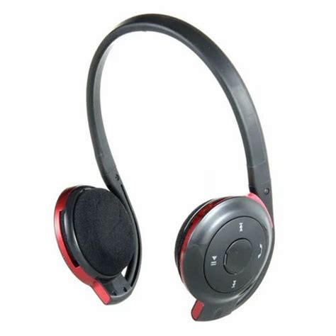 Black Red Mobile Bluetooth Headphone At Piece In Mumbai Id