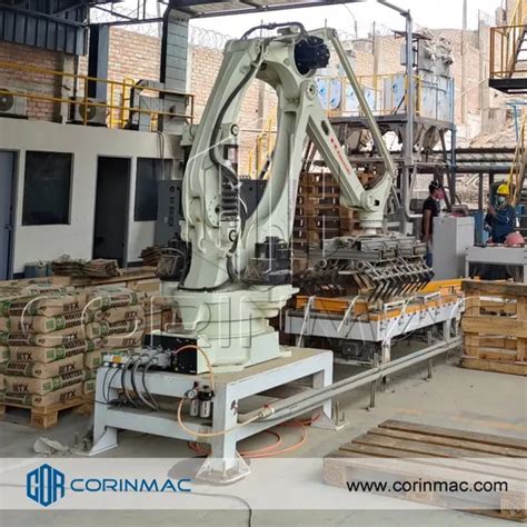Best Fully Automatic Plc Control Robot Palletizing System Industrial