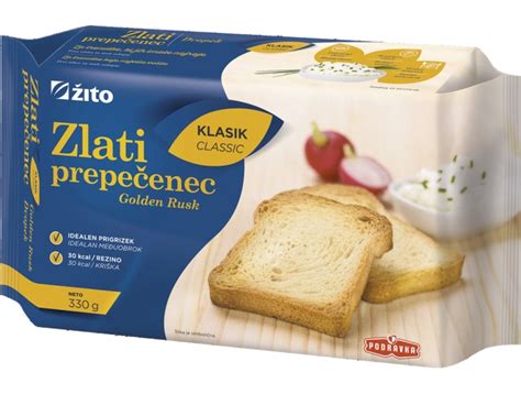Žito Zlati Prepečenec Dvopek Classic 330 G Tommy Dućan Na Dlanu