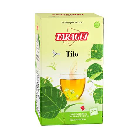 Té Taragui Silvestre Tilo 1 Gr Jumbo