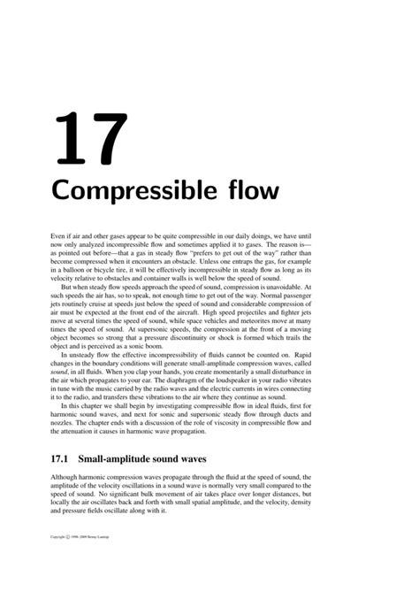 Compressible Flow