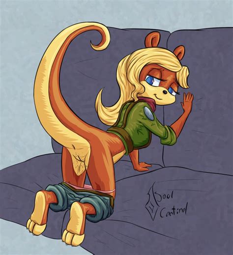 Rule 34 Anus Blue Eyes Female Heart Jak And Daxter Mammal Mustelid Ottsel Presenting Pussy