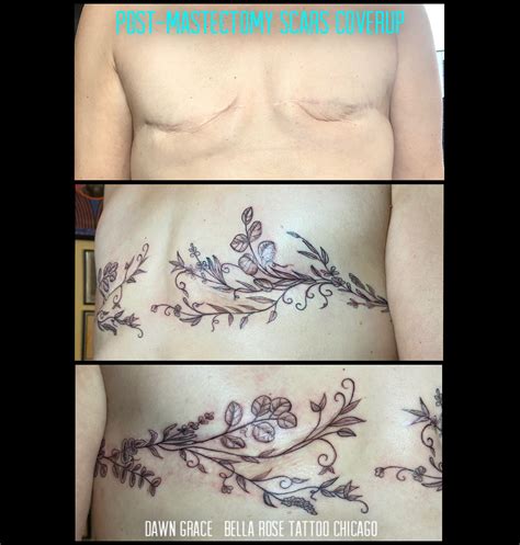 Rose Nipple Tattoo
