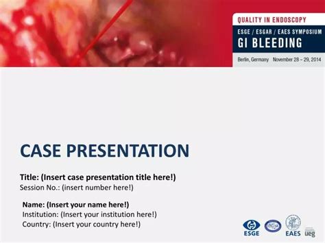 PPT CASE PRESENTATION PowerPoint Presentation Free Download ID