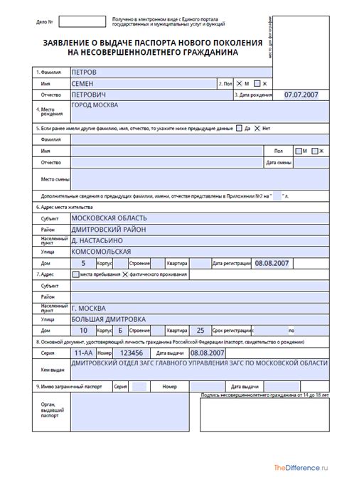 Как Заполнить Анкету Заявление На Загранпаспорт Regulationssenior