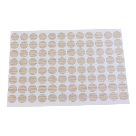 96pcssheet Waterproof Screw Hole Covers Non Slip Grandado