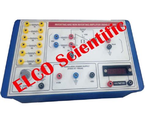ELCO Scientific OP As Inverting Non Inverting Amplifier Trainer Kit At 2110 00 Piece In