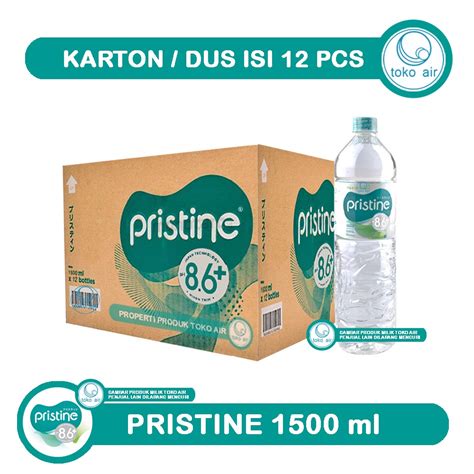 Jual Pristine 1500 Ml Air Minum Ph Tinggi Shopee Indonesia