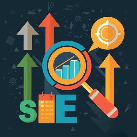 Premium Vector Seo Search Engine Optimization Ranking Concept Arrows Pointing To Magnifying