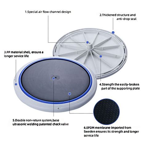 Buy Aeration Diffuser Disc Tublar Plate