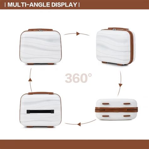 K2094l Ea2212 Kono 20 Inch Polypropylene Cabin Size Suitcase Included