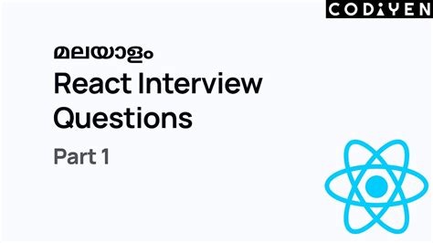 React Js Interview Questions മലയാളം Malayalam Part 1 Youtube