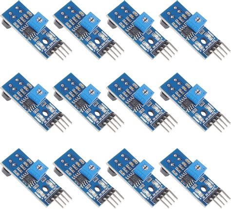 12 Stück Tcrt5000 Reflektierende Ir Lichtschranke Optisch Sensor Modul Modul Kompatibel Mit