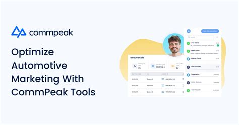 Optimize Your Automotive Marketing With Commpeaks Communication Tools