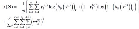 吴恩达机器学习笔记29 神经网络的代价函数（cost Function Of Neural Networks） Chalee3 博客园