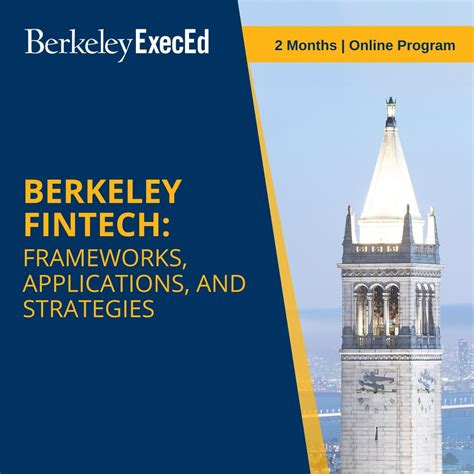 Berkeley Fintech Frameworks Applications And Strategies On