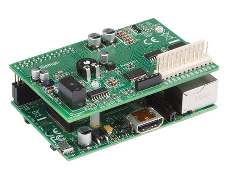 oscilloscope and logic analyzer shield for raspberry pi® whadda