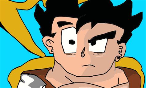 Gohan On Nimbus By Dbzfan320 On Deviantart