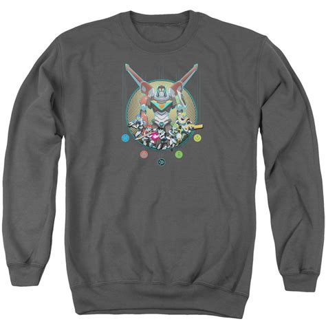 Voltron Legendary Defender Assemble Sweatshirt Rocker Merch