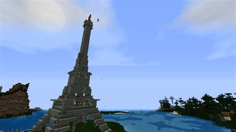 Eiffel Tower Minecraft Map Eiffel Tower Minecraft Map