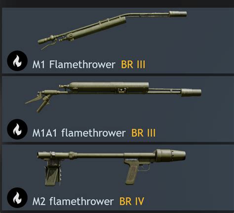 Move Down All Flamethrowers From Their Respective Br By 1 Battle