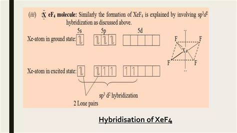 Xeof4 Hybridization