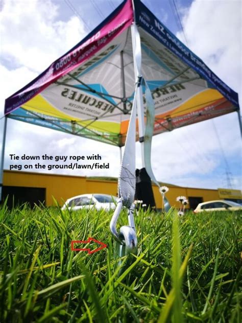 How To Anchore Your Gazebo Hercules Instant Shelter