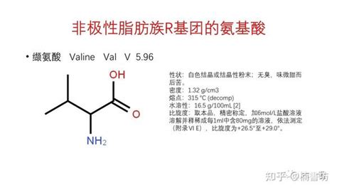氨基酸结构式与分类 知乎