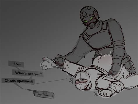 Rule 34 Chaos Insurgency Clothed Sex Clothing Face Mask Facility Helmet Holding Human Human