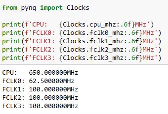 Pynq Z Spi Clock Frequency Support Pynq