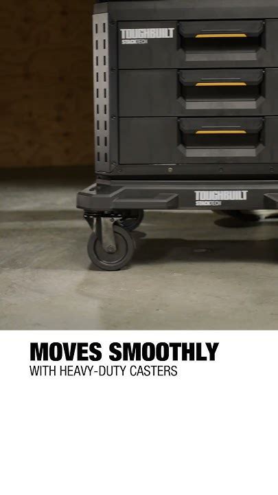 Toughbuilt Stacktech® 4 Wheel Cart Youtube