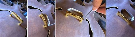 Installing A Tune O Matic Bridge On A Guitar
