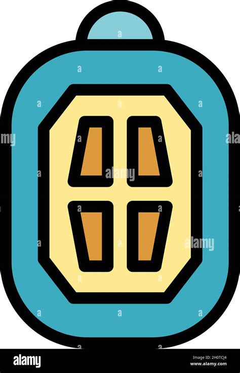 Security Car Keyless Icon Outline Security Car Keyless Vector Icon