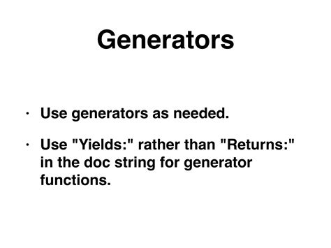 Python Style Guide Ppt