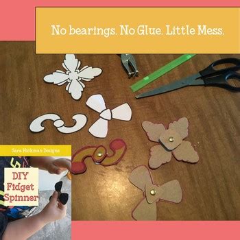 Make A Fidget Spinner By Sara Hickman Designs Teachers Pay Teachers