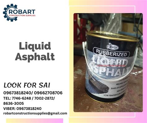 Liquid Asphalt Commercial And Industrial Construction Tools And Equipment On Carousell