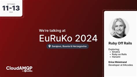 Cloudamqp On Linkedin Techconference Ruby Cloudamqp