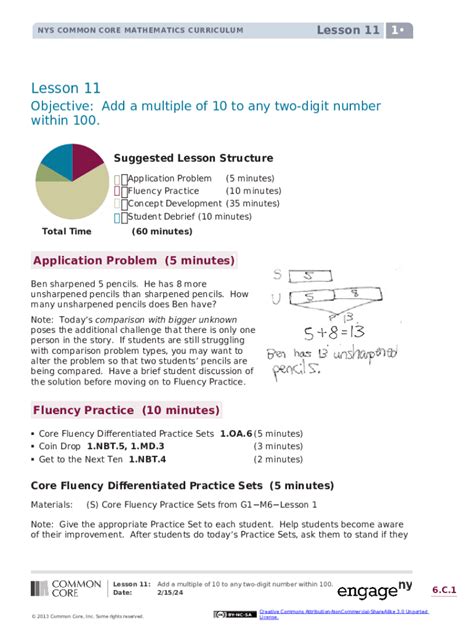 Unbounded Math G1 M1 Topic C Lesson 11 Pdf Doc Template Pdffiller